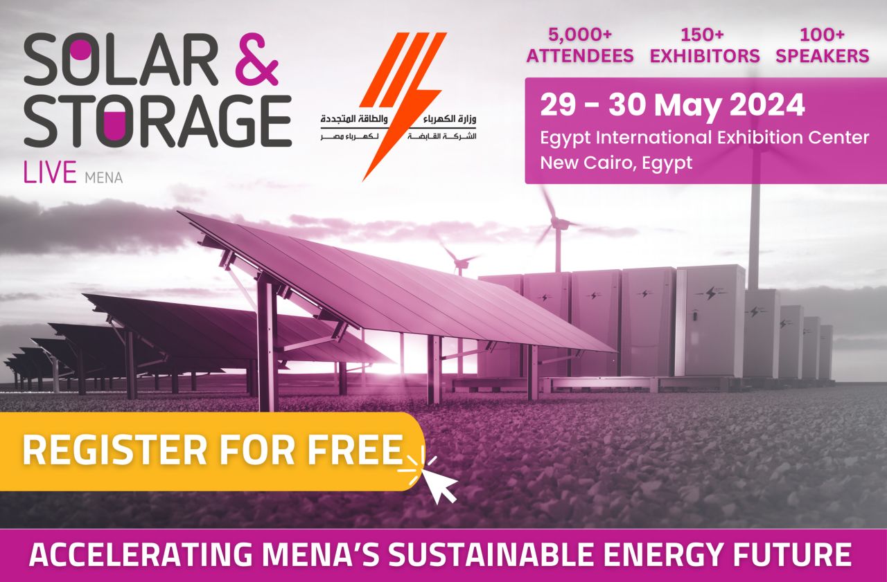 Solar & Storage Live MENA to open its doors on 29-30 May for its 5th ...