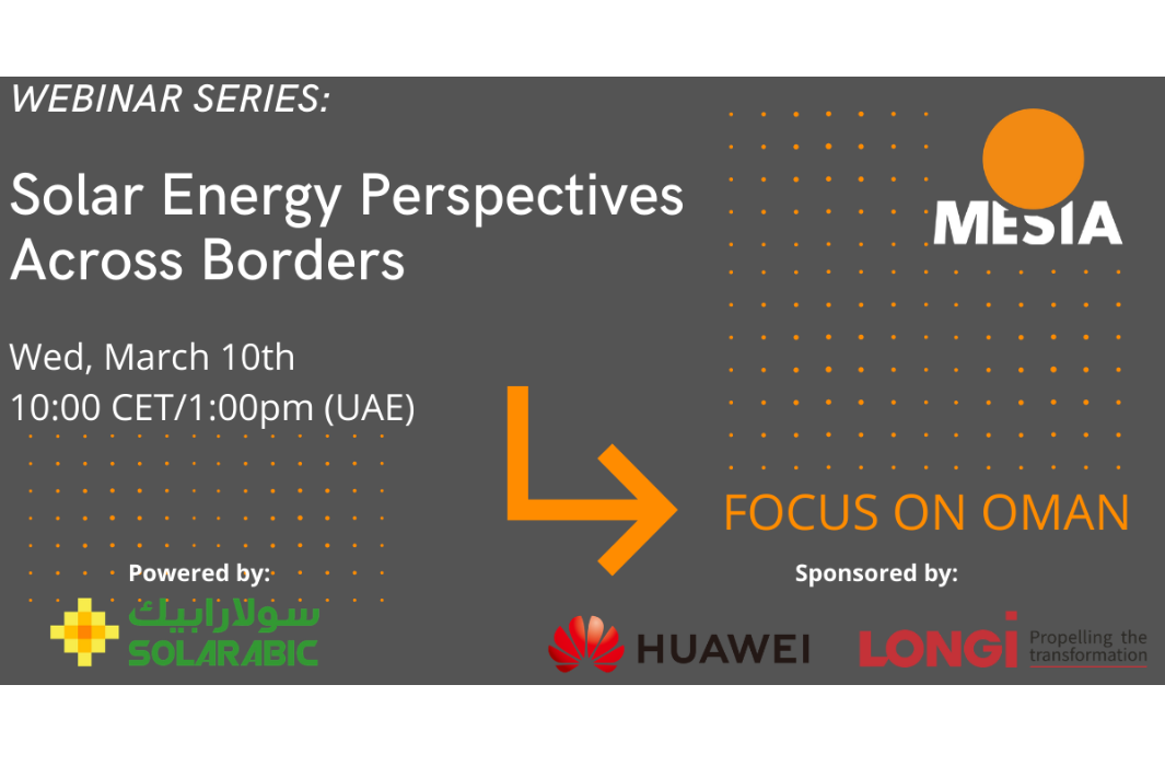Solar Energy Perspectives – Focus on Oman - MESIA